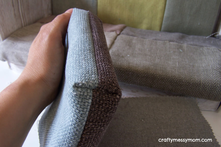 DIY recycled patchwork rag-dolls sofa – Crafty Messy Mom