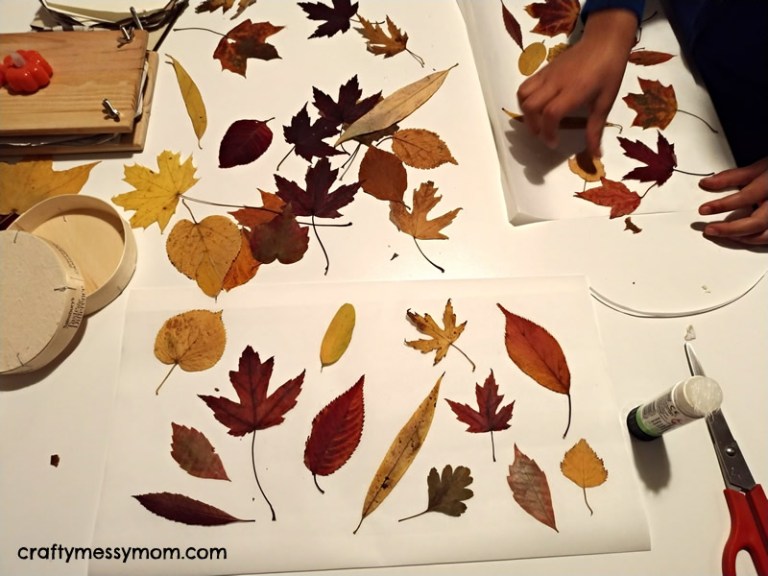 Autumn leaf art and craft activities for kids – Crafty Messy Mom